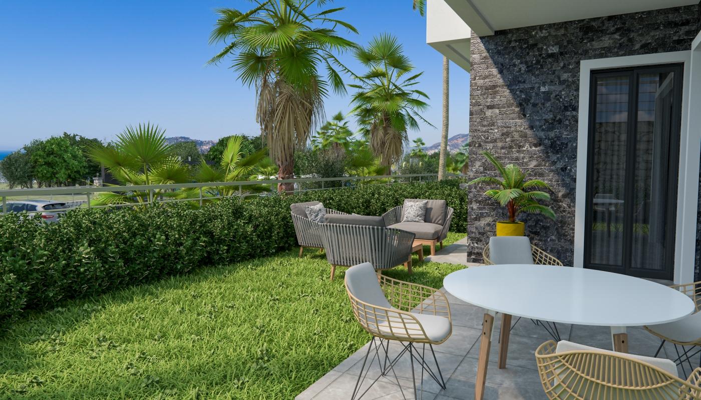 TÜRKİYEDE DAİRE SAHİBİ OL,OBADA LÜKS PROJE,OBA LİFE GARDEN RESİDENCE ...