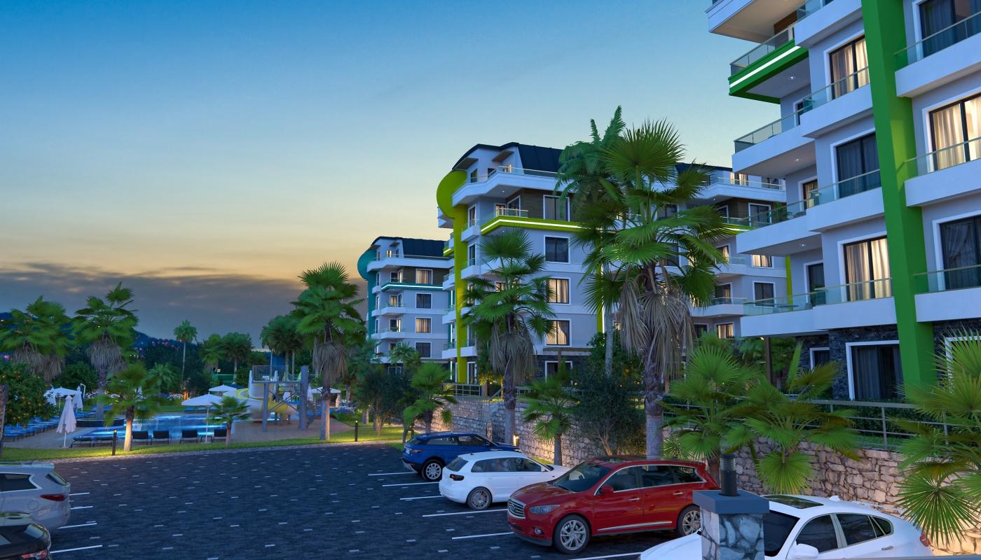 TÜRKİYEDE DAİRE SAHİBİ OL,OBADA LÜKS PROJE,OBA LİFE GARDEN RESİDENCE ...