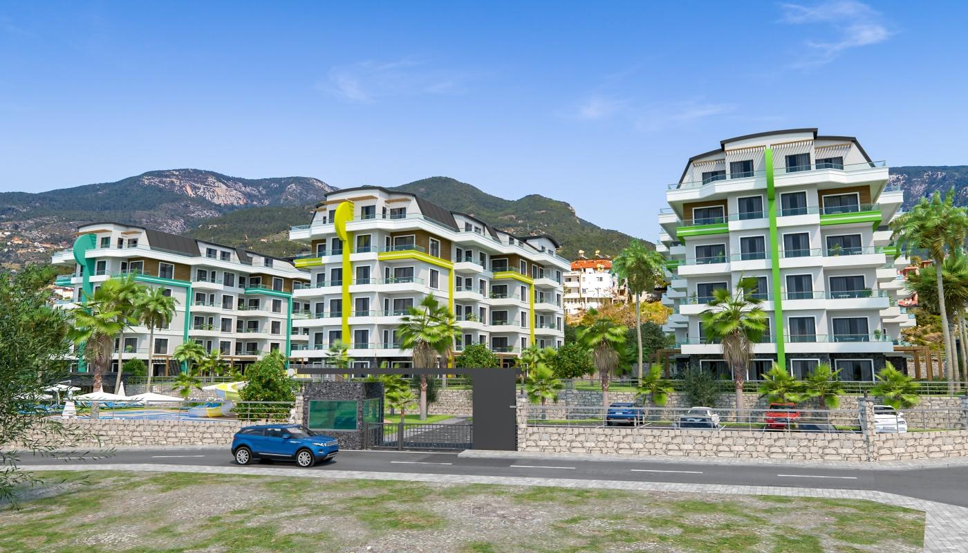 TÜRKİYEDE DAİRE SAHİBİ OL,OBADA LÜKS PROJE,OBA LİFE GARDEN RESİDENCE ...