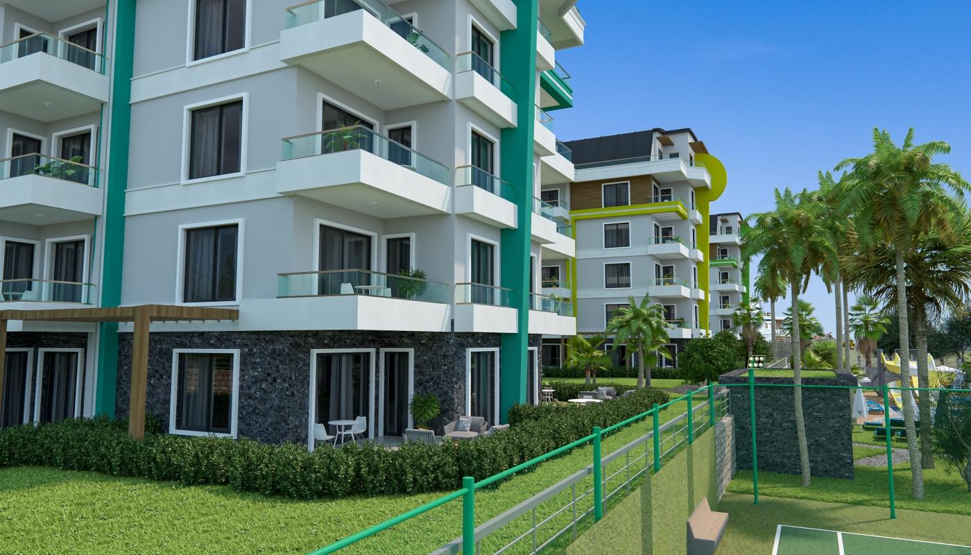 TÜRKİYEDE DAİRE SAHİBİ OL,OBADA LÜKS PROJE,OBA LİFE GARDEN RESİDENCE ...