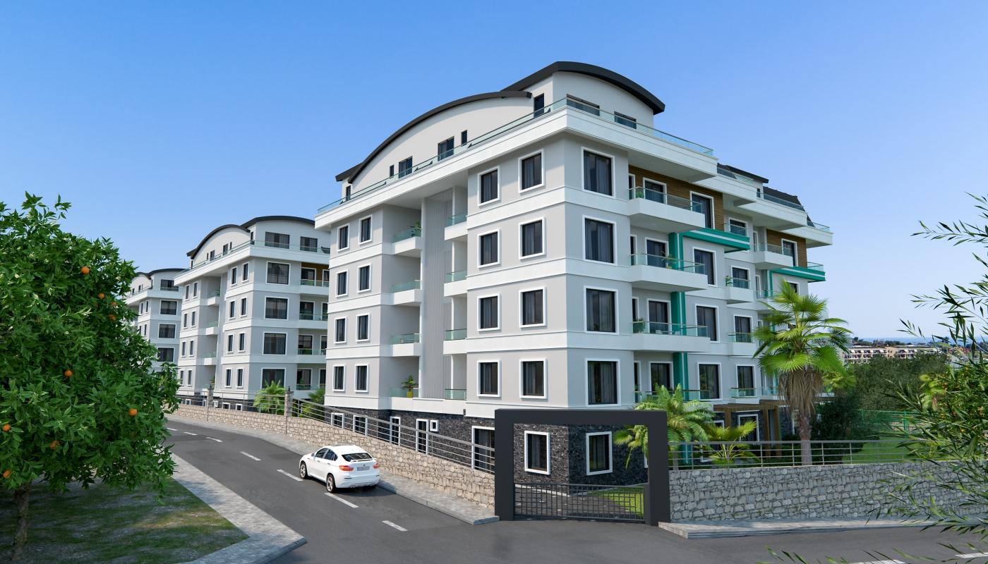 TÜRKİYEDE DAİRE SAHİBİ OL,OBADA LÜKS PROJE,OBA LİFE GARDEN RESİDENCE ...